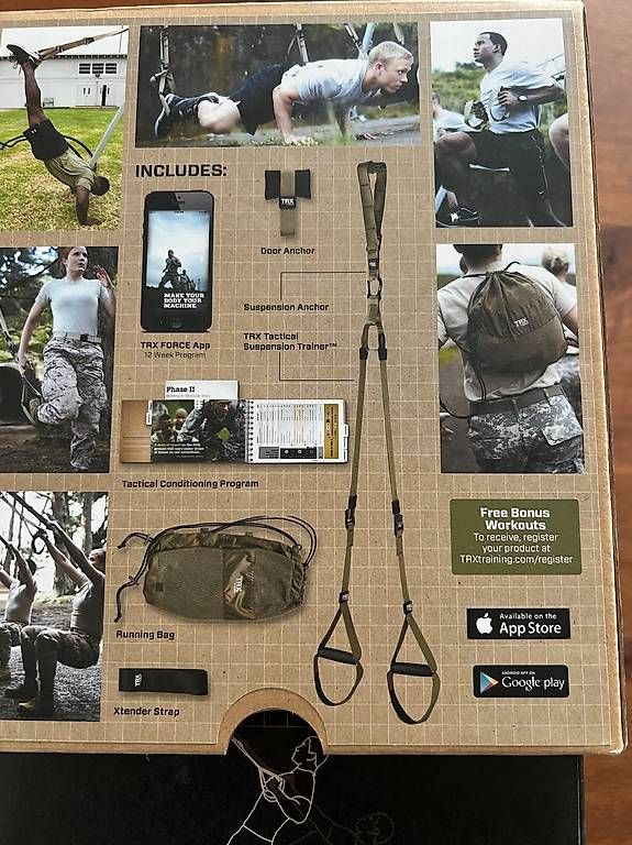 TRX Force Kit Tactical Suspension Trainer (Neu (gemäss Beschreibung ...
