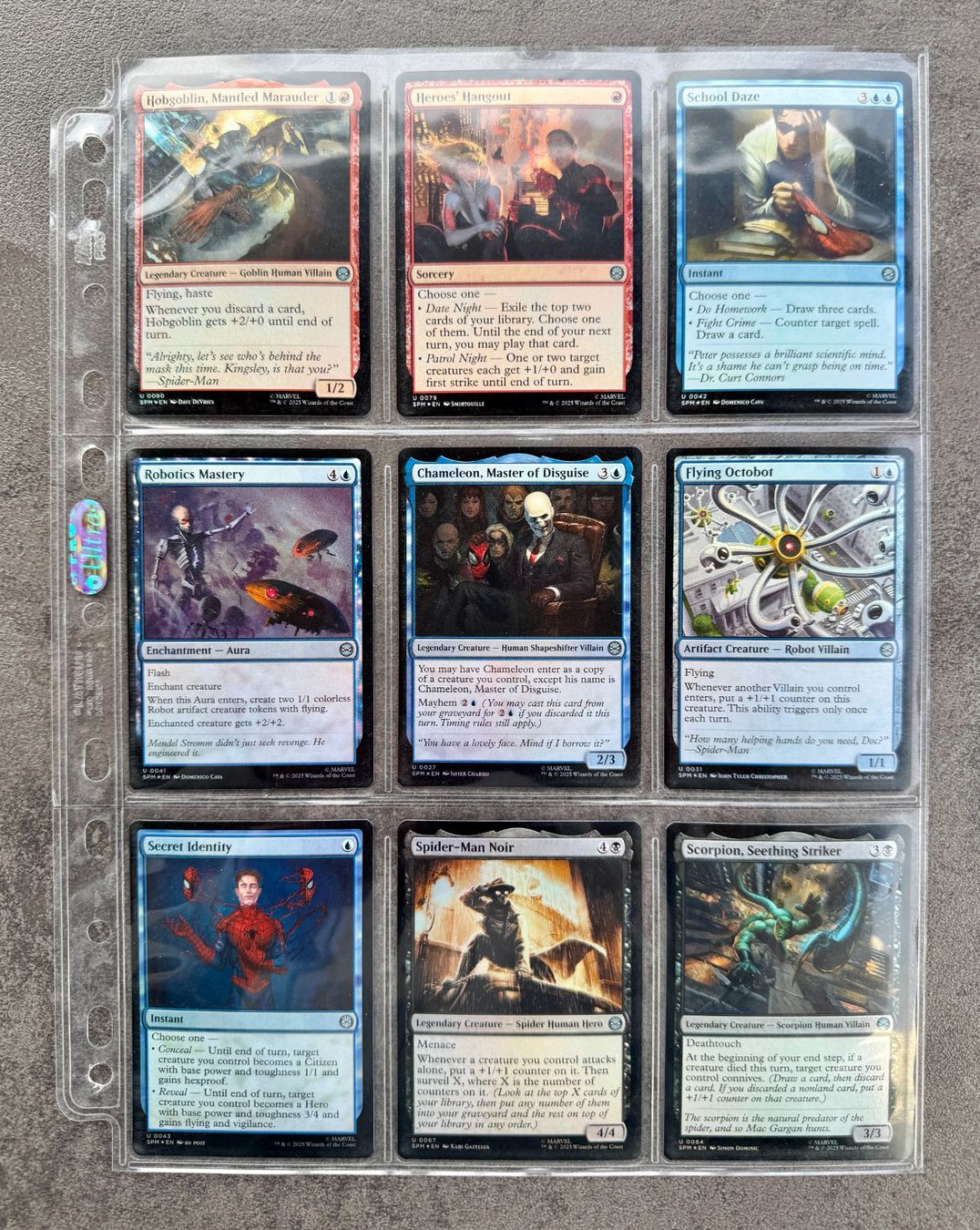 34 Foil Uncommons Marvel's Spider-Man NM (Neu (gemäss Beschreibung)) in ...