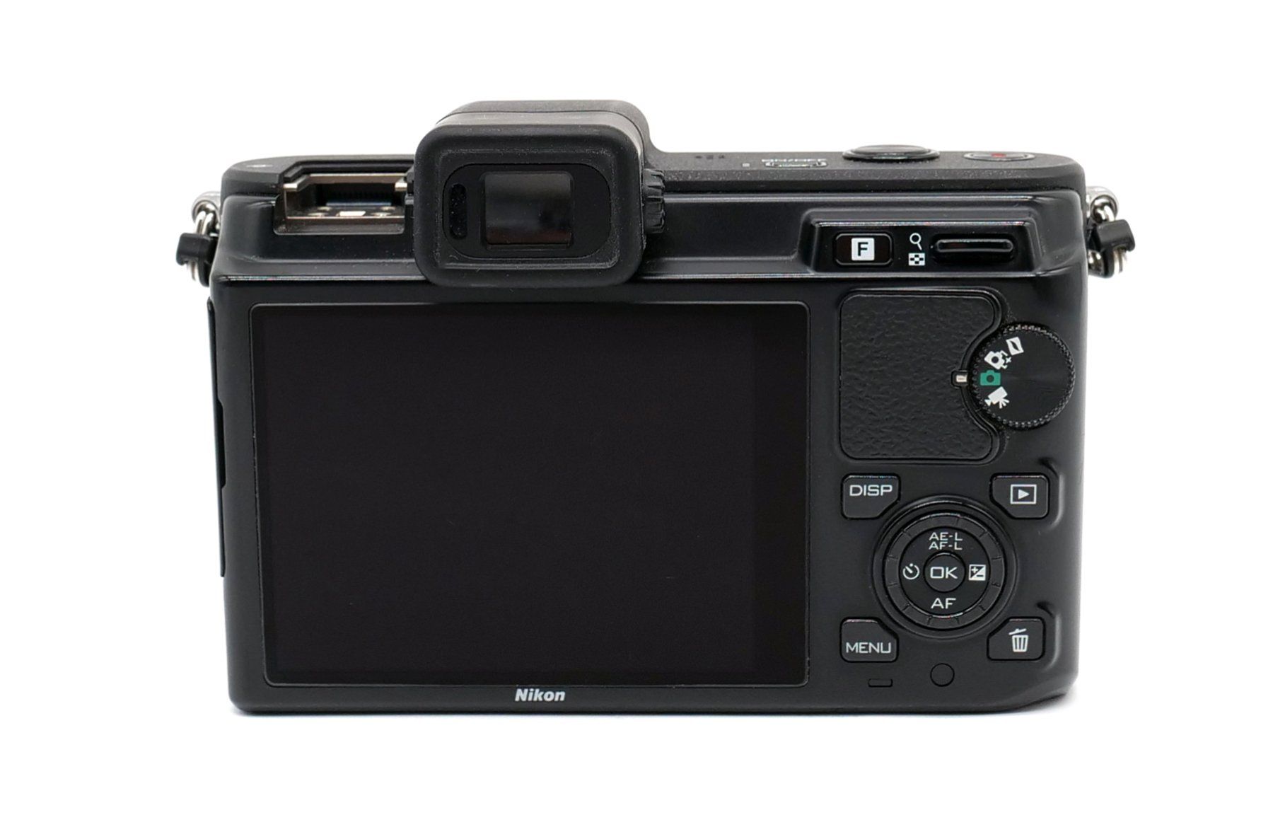 Nikon 1 V1 10.1 MP spiegellose Systemkamera, FULL HD Video (Gebraucht ...
