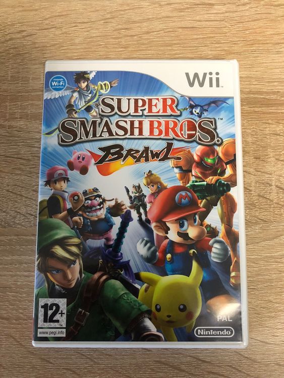 Super Smash Bros. Brawl Nintendo Wii Spiel (Gebraucht) in Gasel für CHF ...