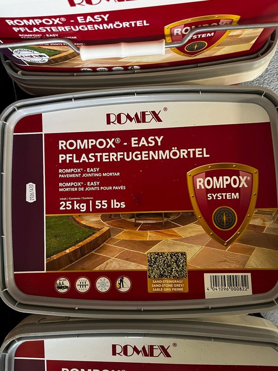 Pflasterfugenmörtel Rompox Easy (Neu und originalverpackt) in Krattigen ...