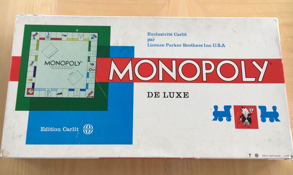 Gioco del Monopoly (vecchio) (Gebraucht) in Camorino für CHF 1 – mit ...