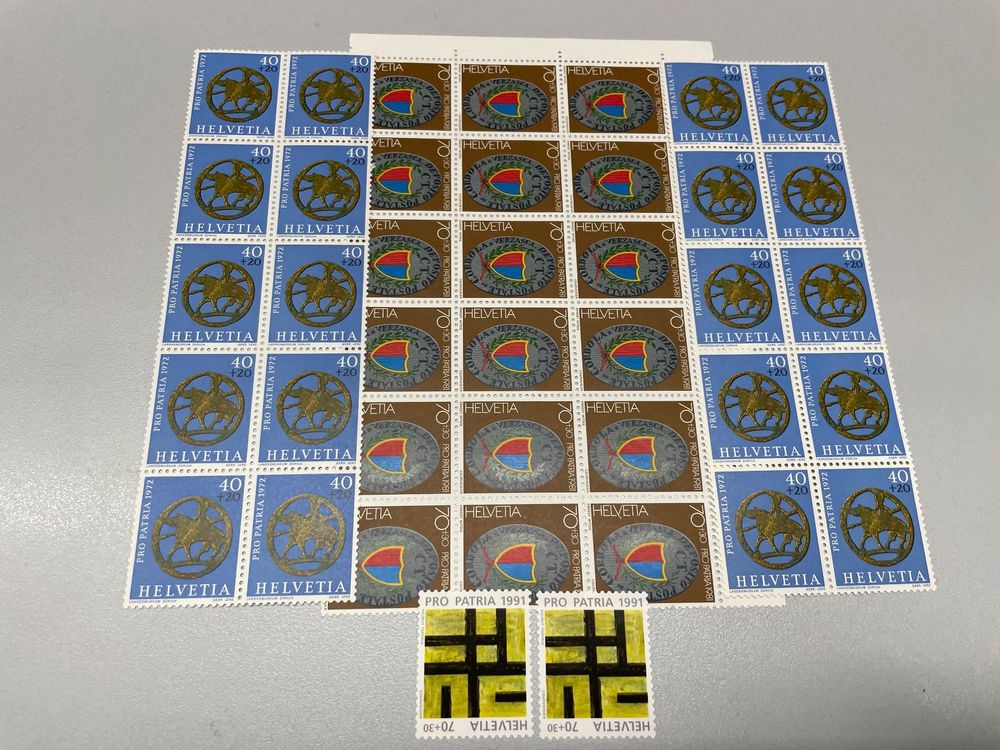 Briefmarken zum Frankieren mit Einschlag 20 x 1.10 (Neu (gemäss ...
