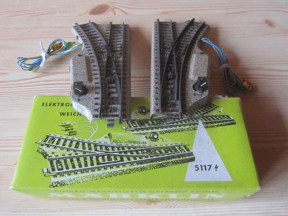 Märklin HO 5117 paire aiguillages électriques testées OK (Gebraucht) in ...