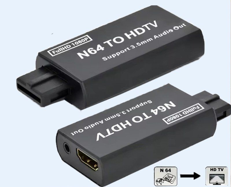 Konverter Nintendo N64 SNES NGC auf HDMI Adapter (Neu (gemäss ...