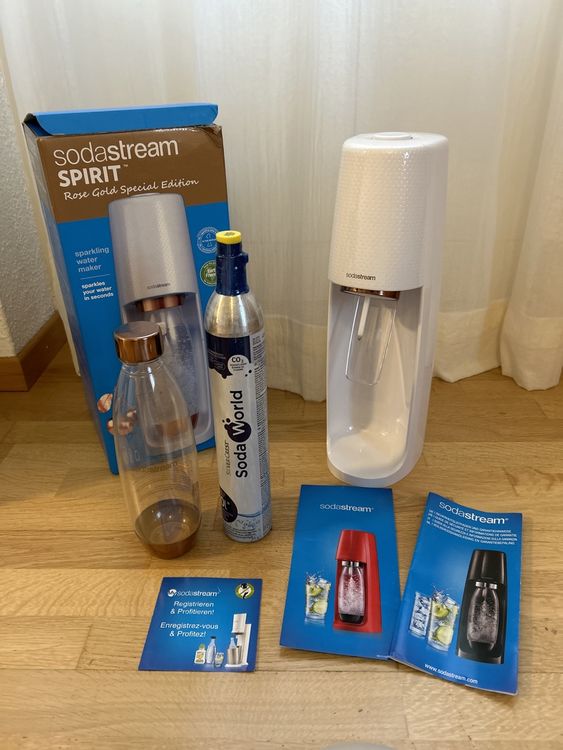 Soda Stream Spirit - Rose Gold Special Edition (Neu (gemäss ...