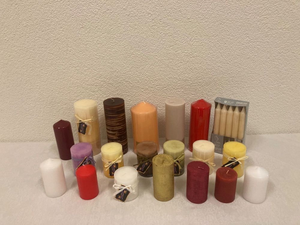 Restposten Kerzen-Paket 8 Kilo gemischt | Kaufen auf Ricardo