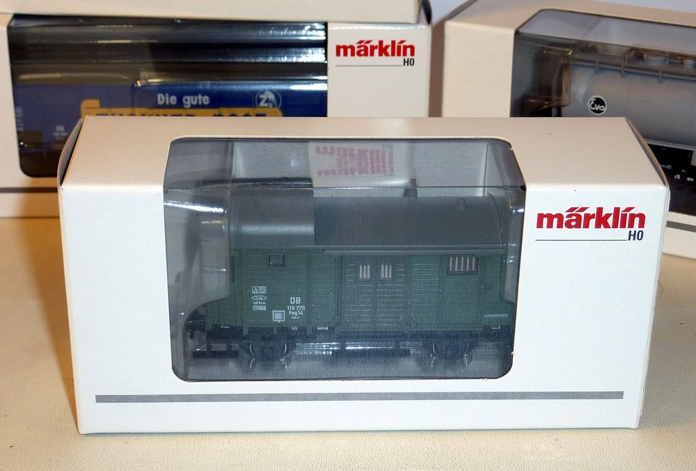 4x Märklin Jahreswagen 2020 bis 2024 H0 NEU ☼ (Neu und originalverpackt ...