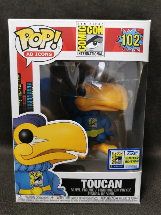 Funko Pop! Comic Con 2020 - Toucan #102 (Neu und originalverpackt) in ...