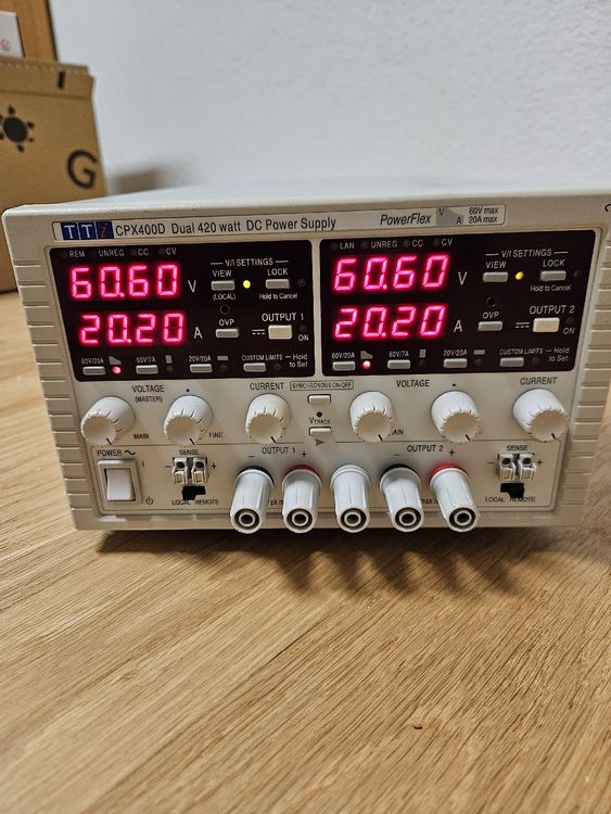 Labornetzteil TTi CPX 400D (Gebraucht) in Giswil für CHF 500 – mit ...