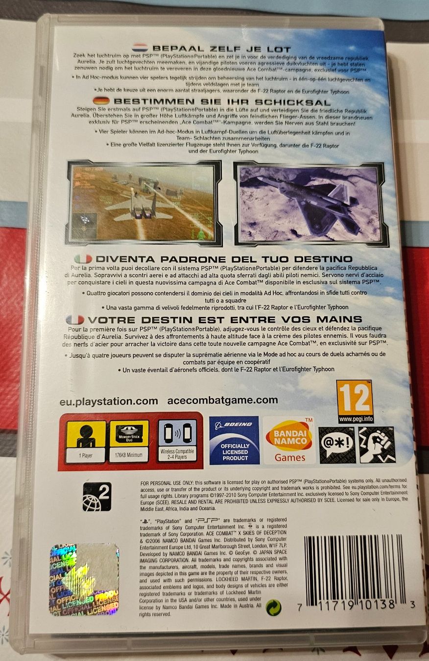 PSP Spiel - Ace Combat X Skies of Deception (Gebraucht) in La Garde für ...