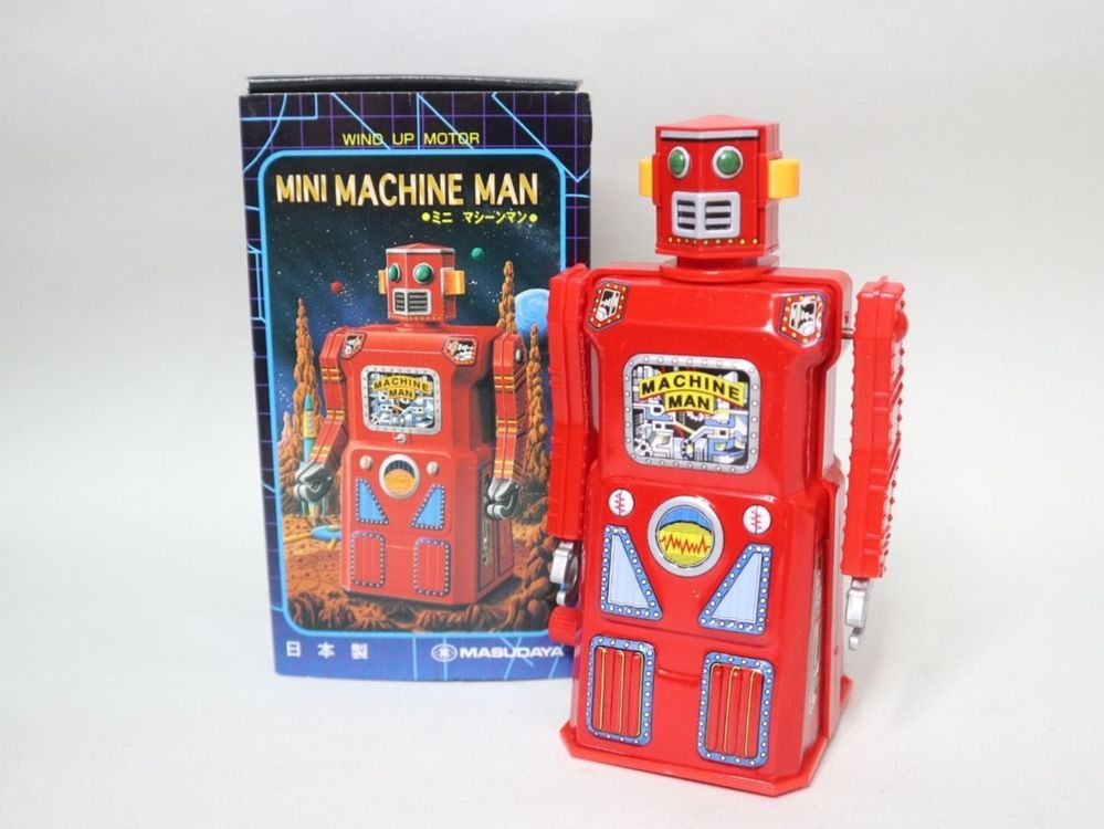 1997 Masudaya Roboter Machine Man Robot made in Japan (Neu (gemäss ...