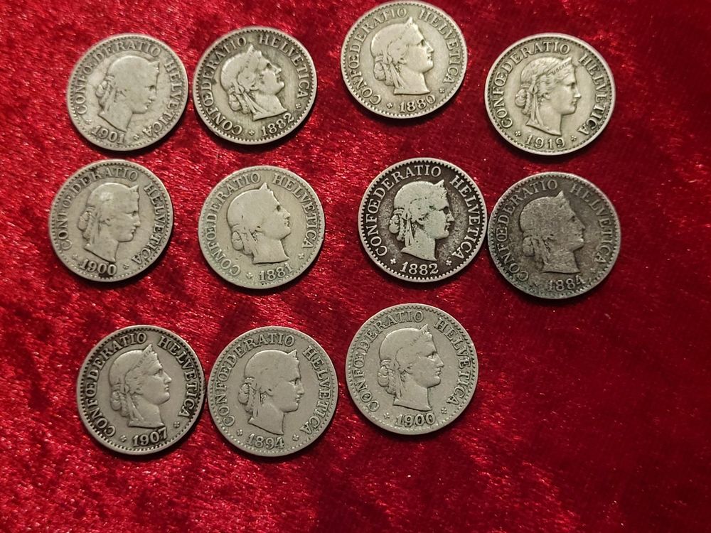 Div. uralte 10 Rappen (Gebraucht) in Neuenkirch für CHF 3.9 – mit Lieferung auf Ricardo kaufen