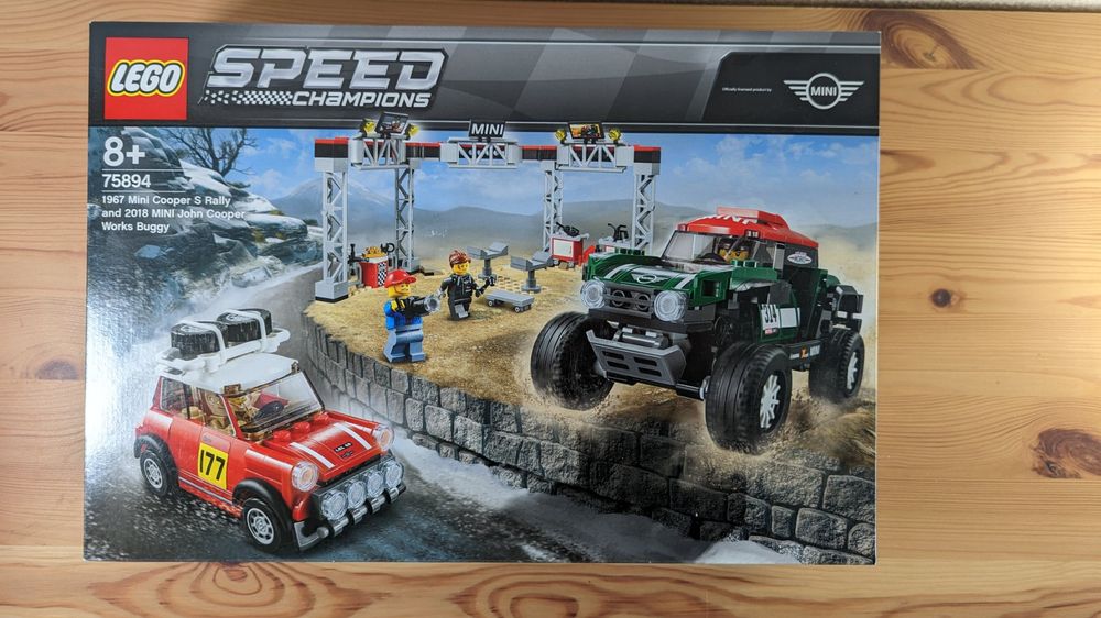 Lego 75894 Speed Champions, 1967 Mini Cooper&2018 Mini Buggy | Kaufen ...