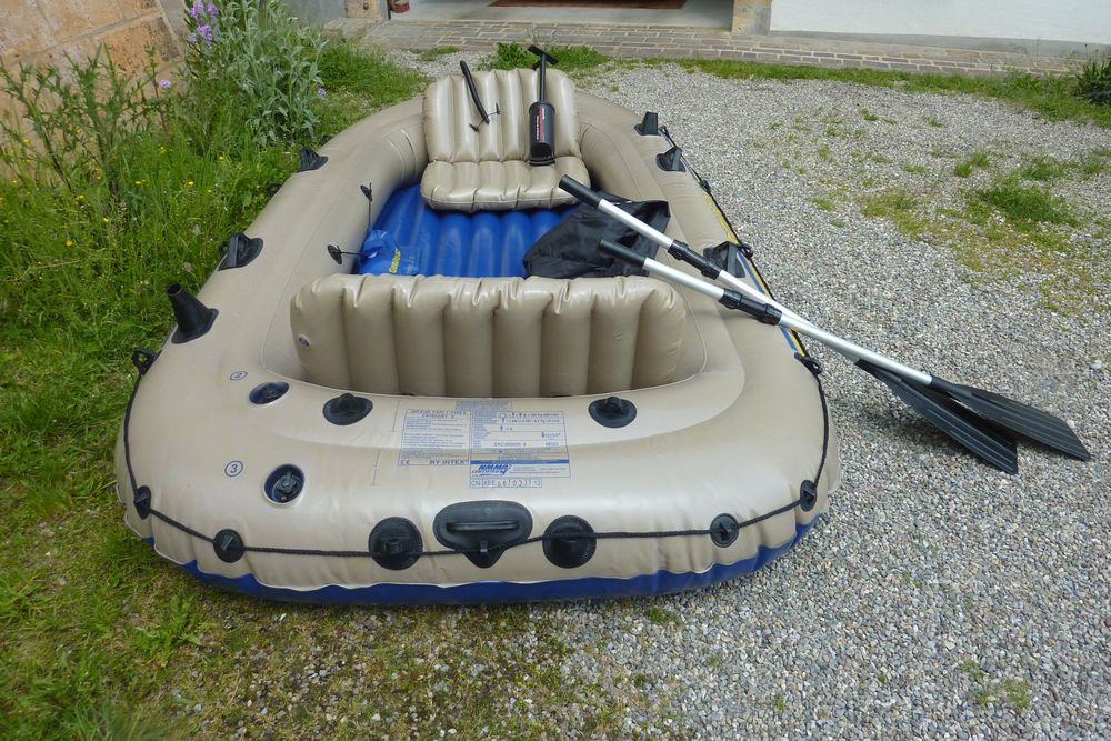Gummiboot, Intex 4, Excursion, neuwertig, top Qualität! | Kaufen auf ...