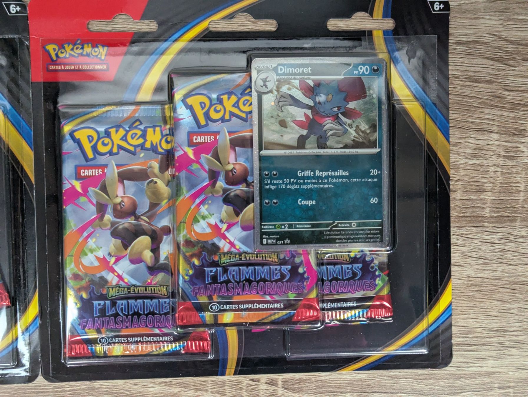 Lot de 2 Blister 3-Pack Flammes fantasmagoriques FR (Neuf avec ...