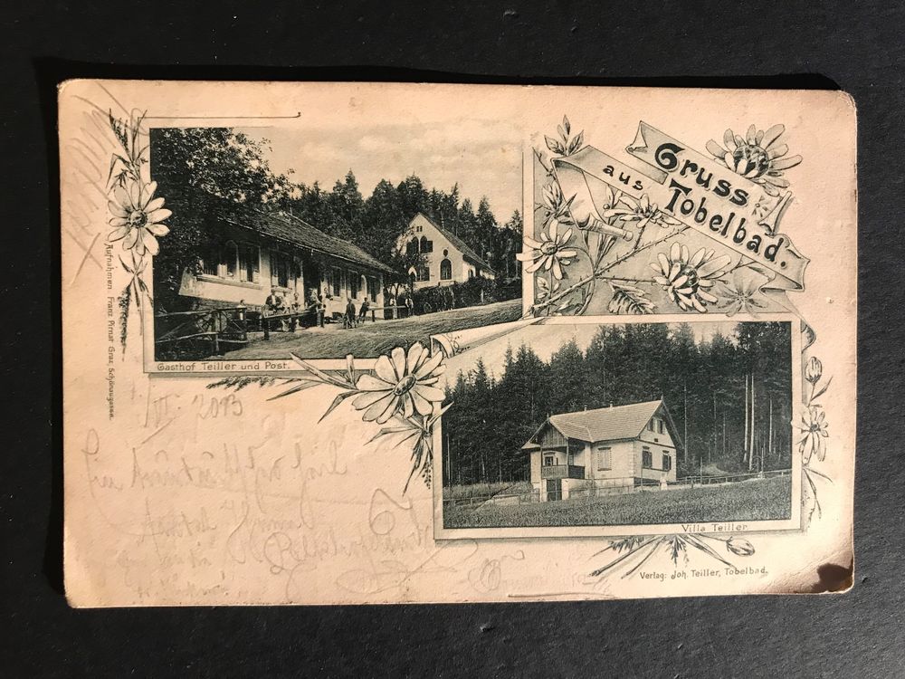 PK Antike Postkarte Gruss aus Tobelbad | Kaufen auf Ricardo