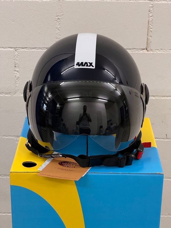 Vespa Helm Max Power Blue Midnight | Kaufen auf Ricardo