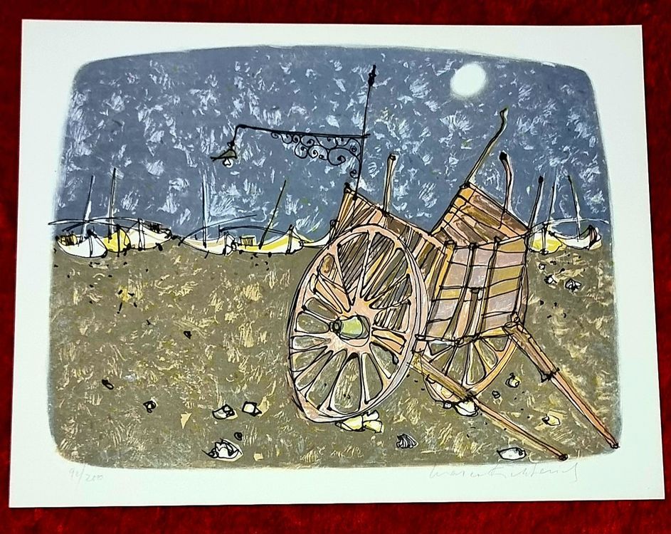 Marco Richterich. Original-Lithografie. Handsign&nummeriert | Kaufen auf Ricardo