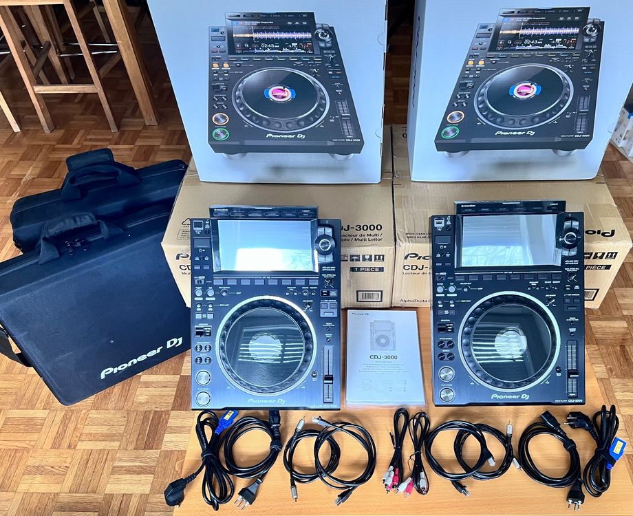 Pioneer CDJ-3000 mit Pioneer DJC-3000 Bag / 2 Player Set | Kaufen auf ...
