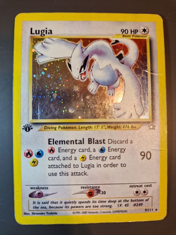 Lugia 1st Edition Neo Genesis English (Gebraucht) in Teufenthal AG für ...