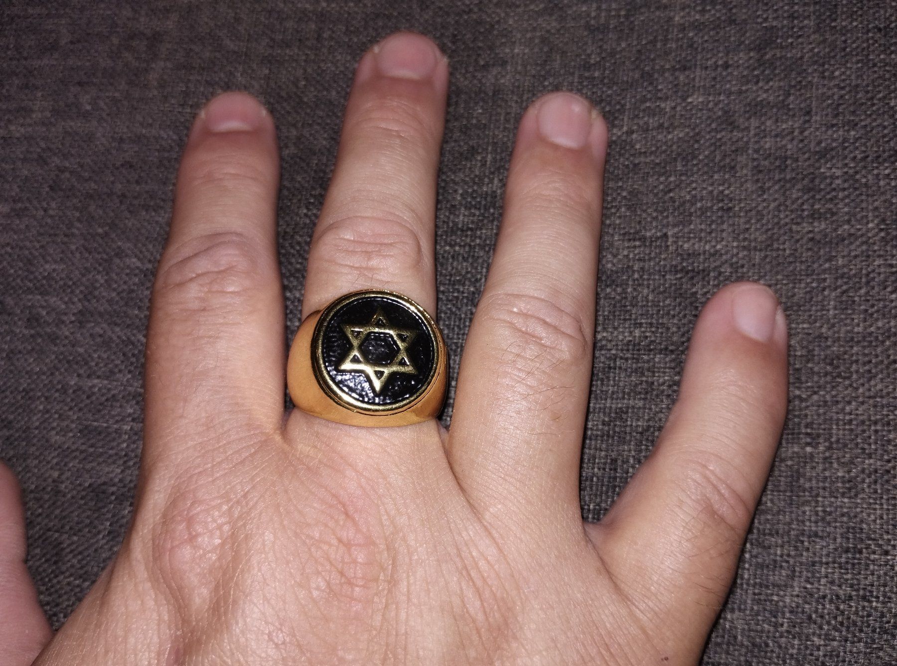 Ring Davidstern GR 12 67mm - Bague étoile de David (Neu und ...