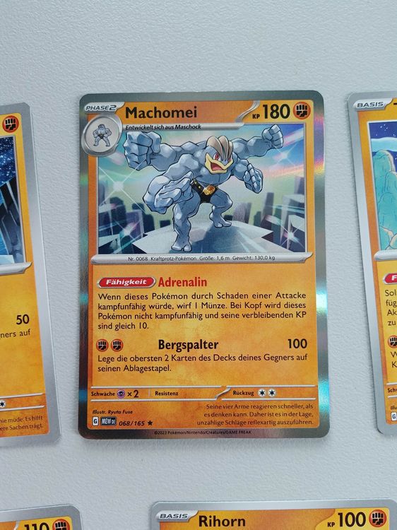 Machomei DEUTSCH HOLO - Pokemon 151 Mew (Gebraucht) in Altstätten SG für CHF 0.85 – mit ...