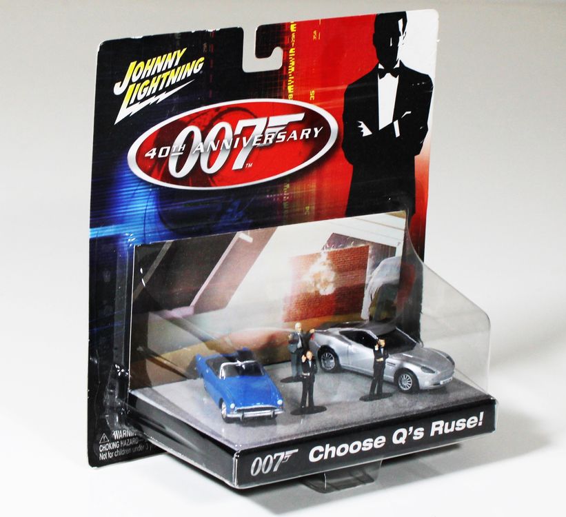 JAMES BOND Johnny Lightning USA rares Diorama 2002 Set 2 (Neu und ...