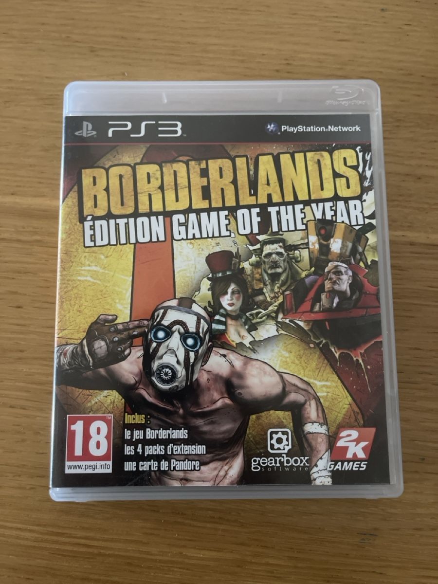 Borderlands Game of The Year Edition PS3 - Comme neuf! (Neuf (Voir ...