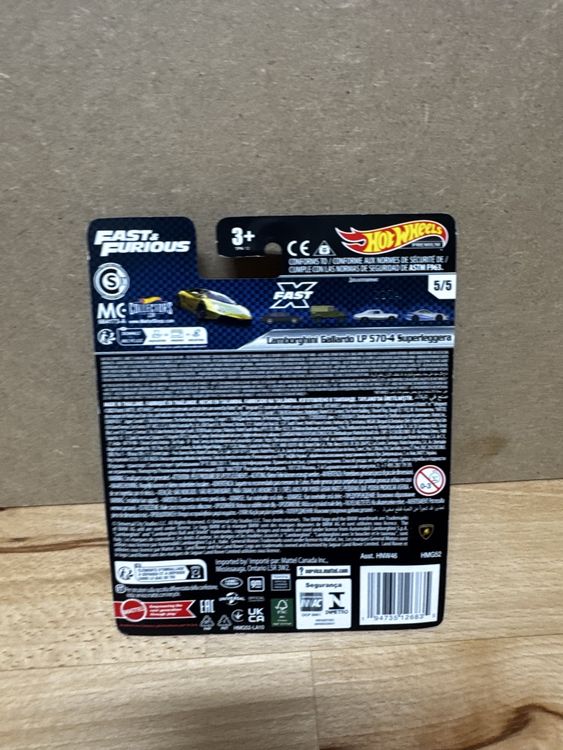 Hot Wheels Lamborghini Gallardo – Fast & Furious Serie (Neu und ...
