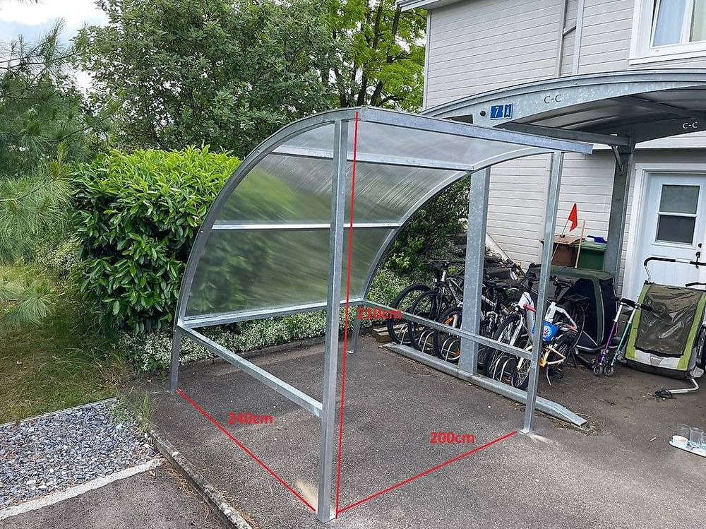 Velounterstand Fahrraduntetstand Unterstand abri Vélo (Gebraucht) in ...
