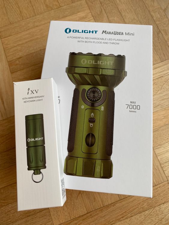 Olight Marauder Mini & IVX, neu mit 5 Jahren Garantie | Kaufen auf Ricardo