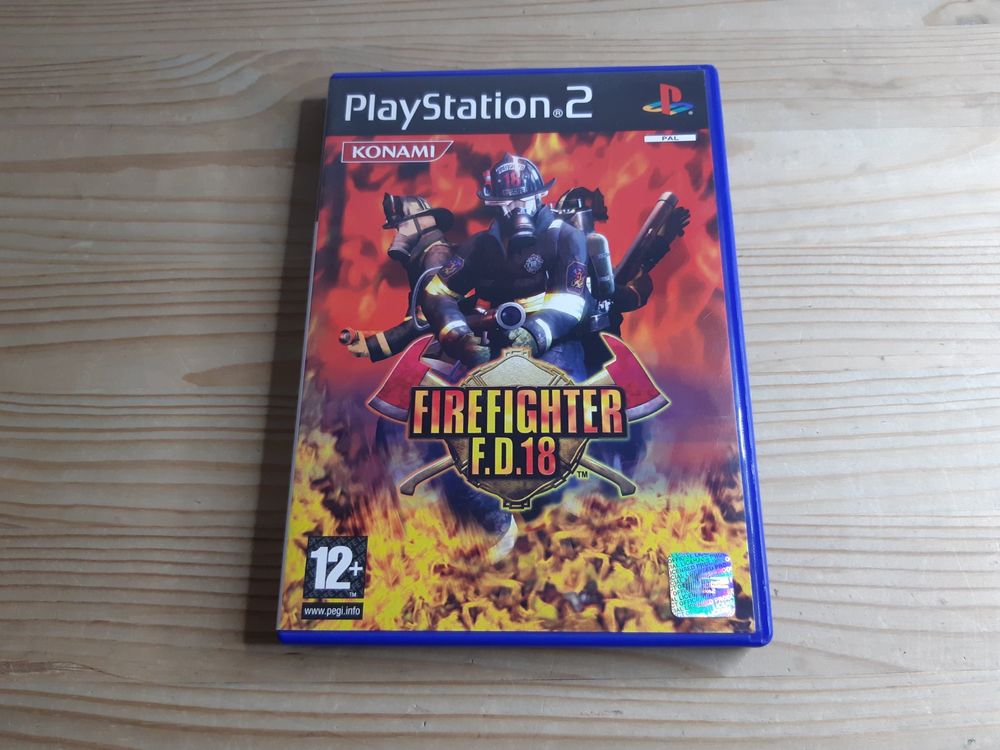 Firefighter F.D.18 FD 18 Feuerwehr PS2 | Kaufen auf Ricardo