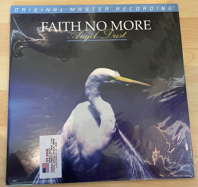 Faith No More – Angel Dust Vinyl Lp 1135/3000 MFSL Label (Gebraucht) in ...