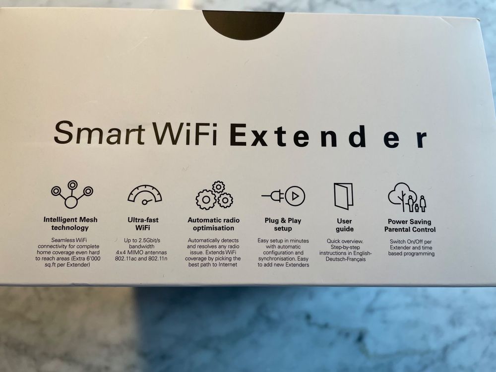 Wifi Extender Mesh ( Salt ) (Neu (gemäss Beschreibung)) in Gockhausen ...