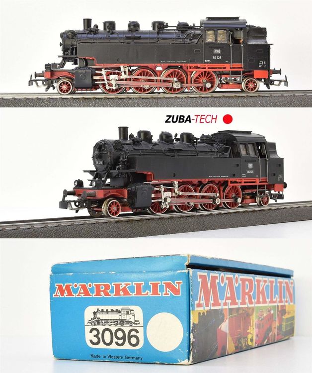 Märklin 3096 Dampflok BR 86 DB H0 WS OVP (Gebraucht) in St. Gallen für CHF 51.5 – mit Lieferung ...