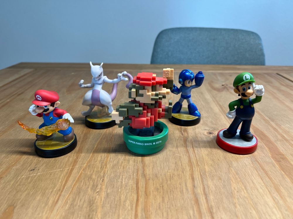5er Amiibo Set NFC Nintendo Figuren (Gebraucht) in Mühlethurnen für CHF 41 – mit Lieferung auf ...