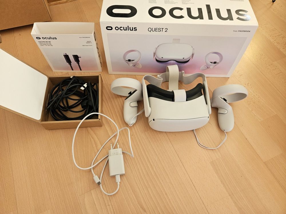 Meta Quest 2 (128GB) + Link Cable | Kaufen auf Ricardo