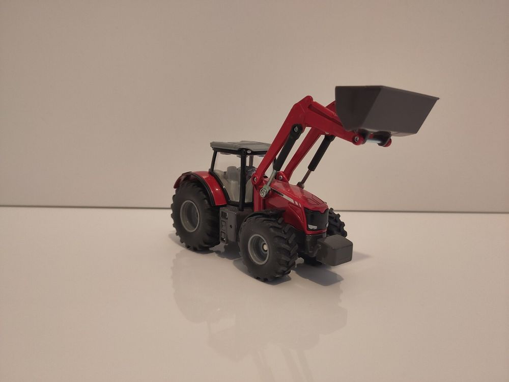 Siku 1985 Massey Ferguson mit Frontlader Modelltraktor 1/50 | Kaufen ...