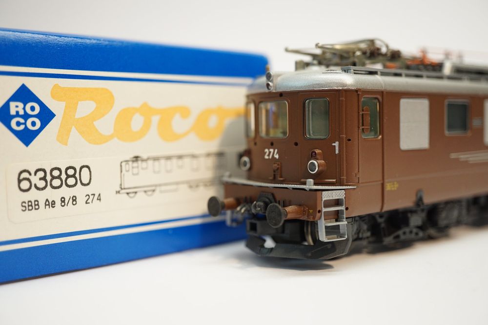 8å Roco 63880 Bls Ae 8 8 E Lok Muni 274 Braun Kaufen Auf Ricardo