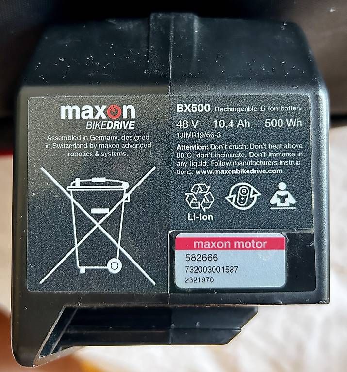 Maxon BikeDrive e-bike 25km/h 500W Nachrüstsatz (Gebraucht) in ...