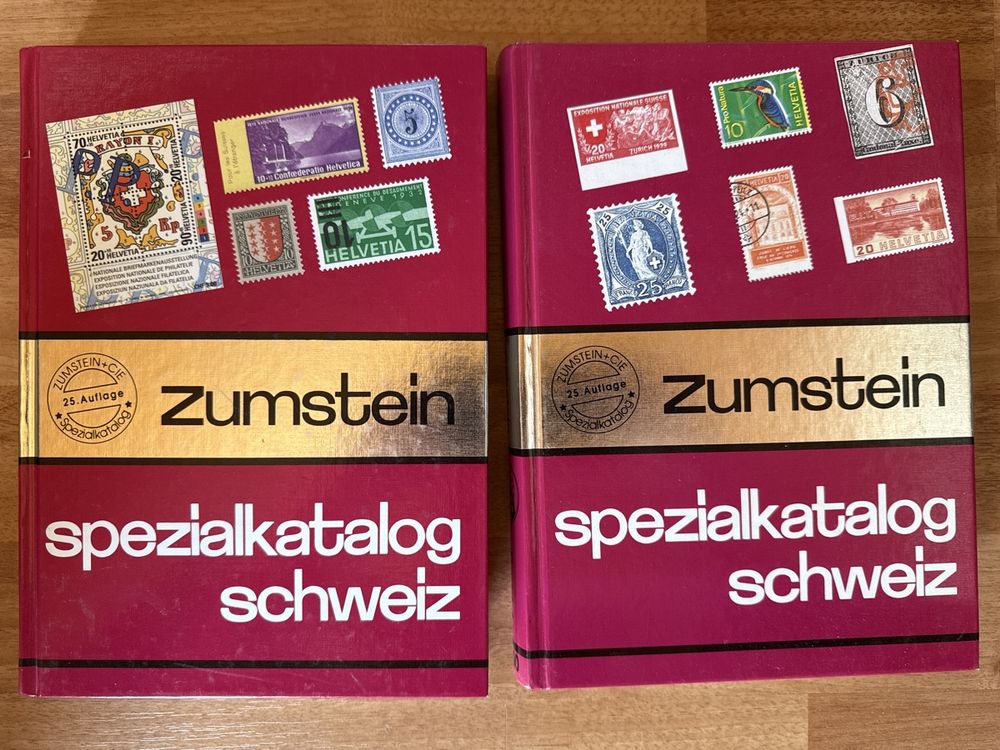 Zumstein Spezialkatalog Schweiz Band 1 & 2 Jahr 2000 | Kaufen auf Ricardo