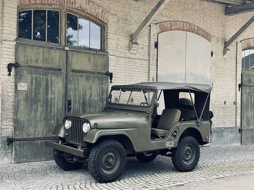 Swiss Army Jeep Willys CJ-5 Veteran 1964 Top gepflegt (Gebraucht) in ...
