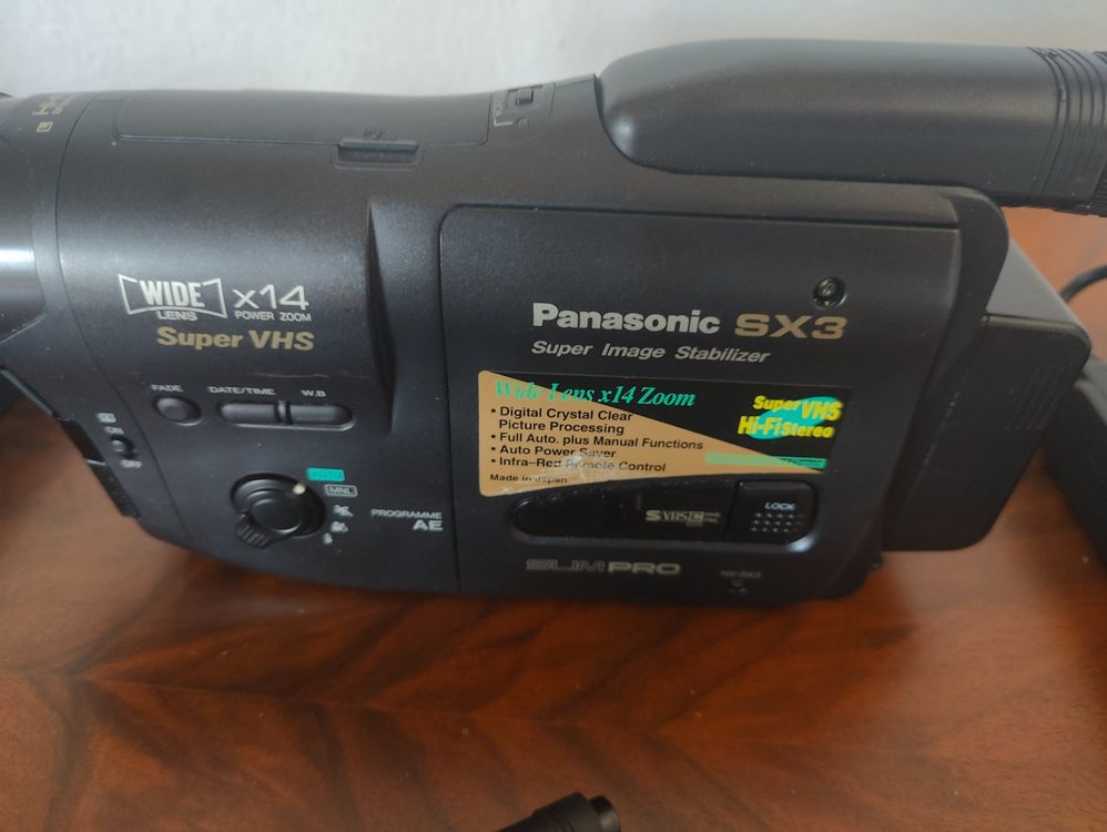 Panasonic SX3 Camcorder, Super VHS, inkl. Zubehör! (Gebraucht) in ...