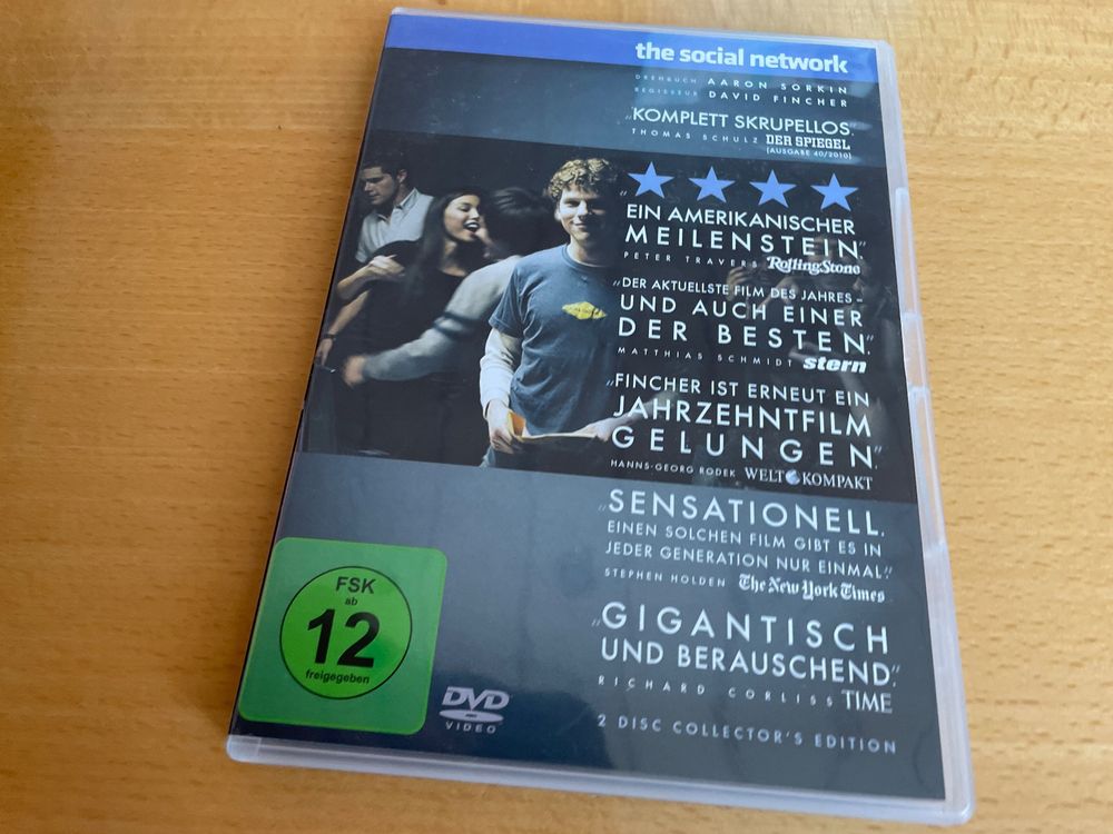 The social network DVD (Gebraucht) in Zwingen für CHF 2 – mit Lieferung auf Ricardo kaufen