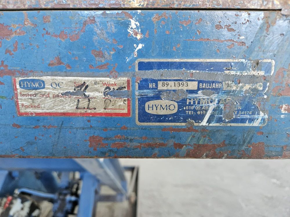 Hubtisch HYMO max. 2000Kg (Gebraucht) in Adlikon für CHF 760 – nur ...