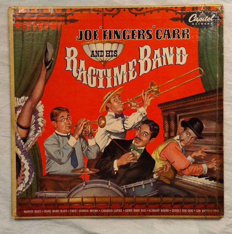 Joe Fingers Carr And His Ragtime Band / 10Inch LP USA (Gebraucht) in ...