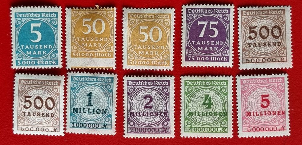 DEUTSCHES REICH INFLATION 1923* | Kaufen auf Ricardo