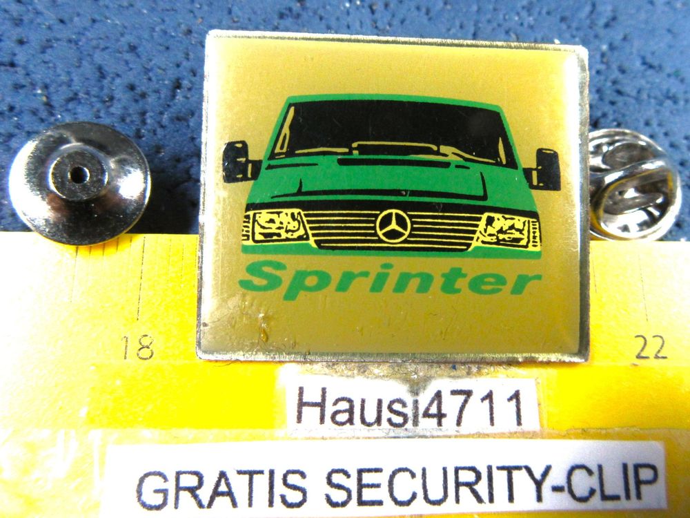 MERCEDES BENZ BUS TRANSPORTER SPRINTER PIN GLASIERT | Kaufen auf Ricardo