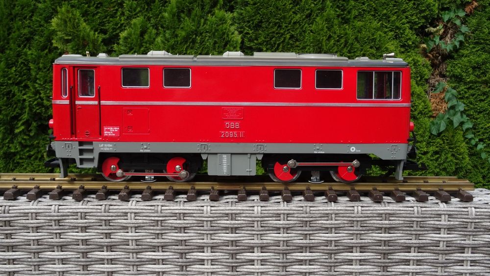 LGB 2095, ÖBB 2095 rot, Diesellok, Massoth Digital Sound | Kaufen auf Ricardo
